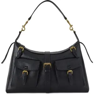 Mulberry Small Roxanne Leather Shoulder Bag - Black
