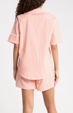 PAPINELLE Stripe Cotton Poplin Pajamas
