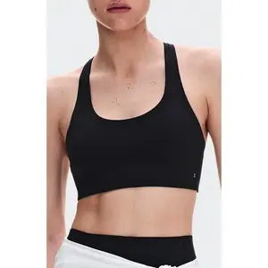 On Studio Racerback Sports Bra Black
