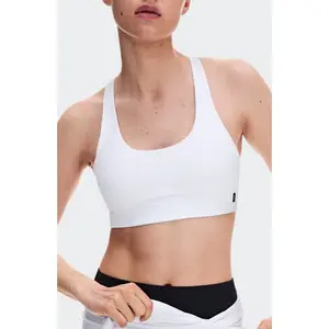 On Studio Racerback Sports Bra White