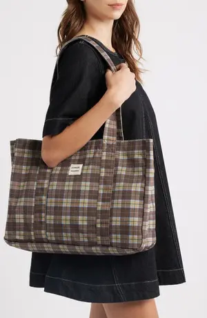 DAMSON MADDER Check Tote Bag
