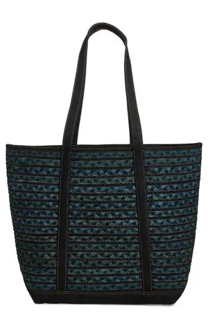 Double Rl Banks Braided Cotton Beach Tote