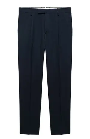 Mango Slim Fit Virgin Wool Suit Pants