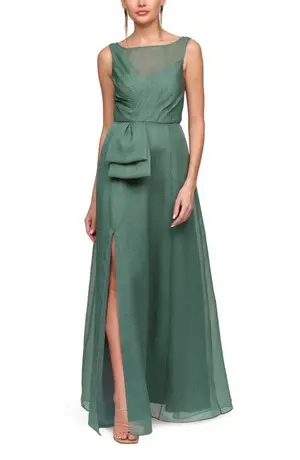Js Collections Carey Organza Gown - Mallard