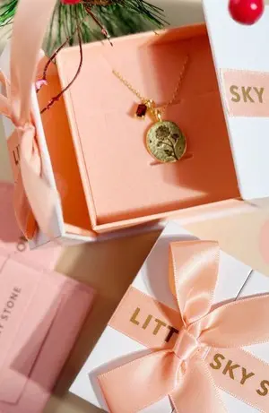 LITTLE SKY STONE 14k Over Sterling Silver Cubic Zirconia Cross Pendant Necklace