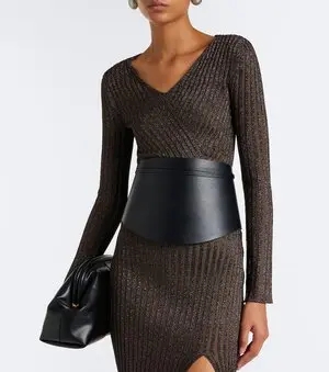 Missoni Striped Lam� Top