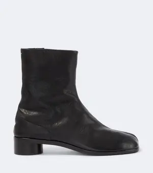 MAISON MARGIELA Tabi Leather Ankle Boots