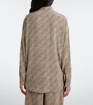 Balenciaga Printed Silk Shirt