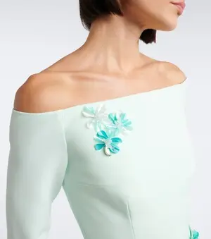 Safiyaa Amadora Off-the-shoulder Gown