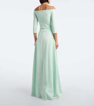 Safiyaa Amadora Off-the-shoulder Gown
