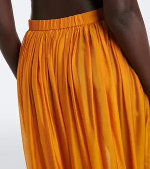 Retrofete Evolete Chiffon Balloon Pants - Orange