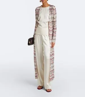 Missoni Zigzag Lam� Cardigan