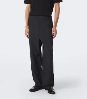 JIL SANDER Technical Wide-leg Pants