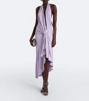 Christopher Esber Spire Cascade Draped Minidress