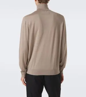 Zegna Cashmere And Silk Turtleneck