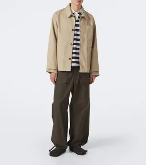 JW Anderson Embroidered Cotton Canvas Jacket