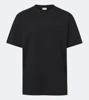 Dries Van Noten Cotton Jersey T-shirt - Black