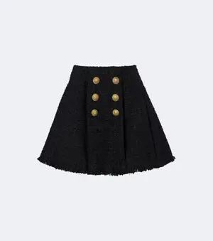 Balmain Tweed Miniskirt