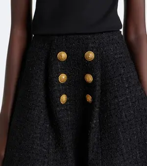 Balmain Tweed Miniskirt