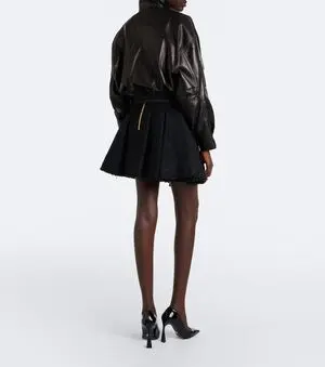 Balmain Tweed Miniskirt