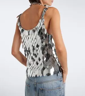 Rabanne Sequin-embellished Top