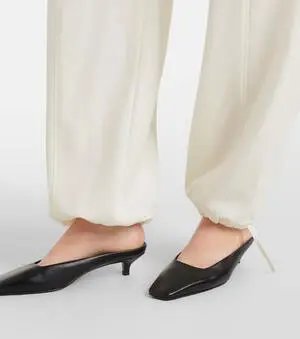 RÓHE Virgin Wool Balloon Pants - White