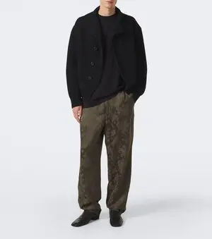 Dries Van Noten Cotton Jersey T-shirt - Black
