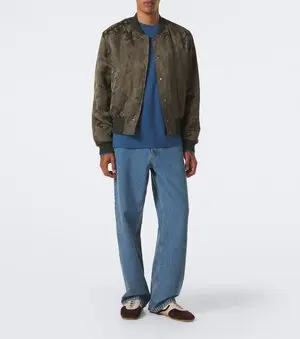 Dries Van Noten Cotton Jersey T-shirt - Blue