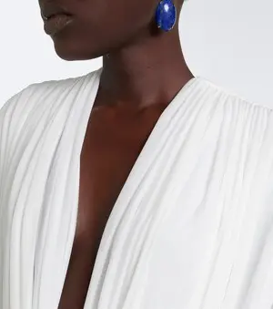 Christopher Esber Ripple Draped Asymmetric Minidress