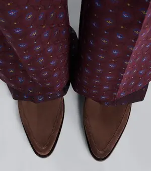 Etro Suede Ankle Boots