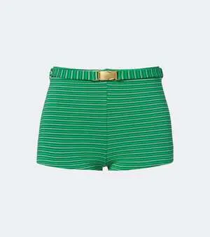 VIX PAULA HERMANNY X Rosie Huntington-whiteley Lucie Bikini Bottoms - Green