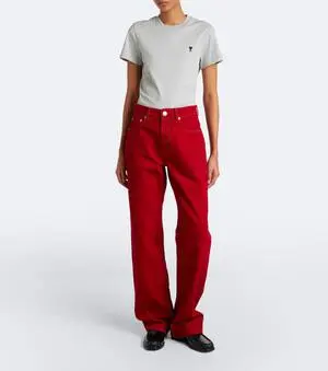 AMI Paris Wide-leg Jeans