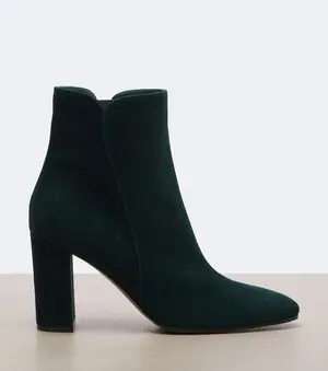 GIANVITO ROSSI Suede Ankle Boots