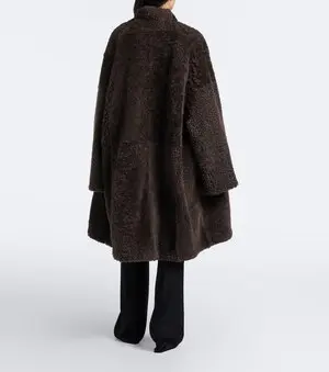 TOM FORD Leather-trimmed Reversible Cashmere Coat