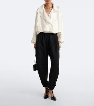 RÓHE Wool And Mohair Balloon Pants