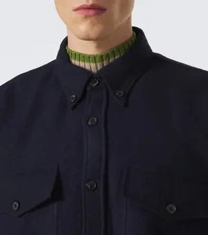 Dries Van Noten Wool Overshirt