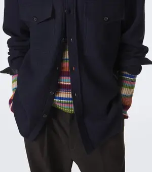 Dries Van Noten Wool Overshirt