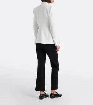 FRAME Cigarette Cropped Straight Jeans