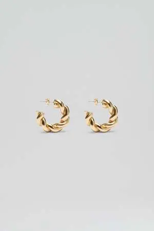 Scanlan Theodore Twist Earrings - Light.gold