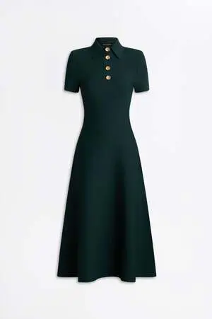Scanlan Theodore Button Up Day Dresses