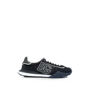 Dolce & Gabbana Low-top Panelled Sneakers - Blue