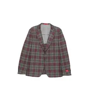 Isaia Grey Jackets Blazers