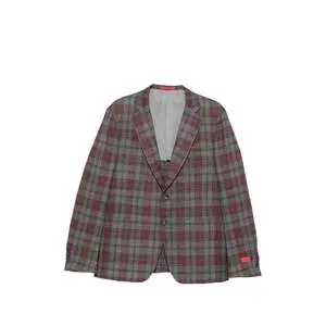 Isaia Grey Jackets Blazers - Gray