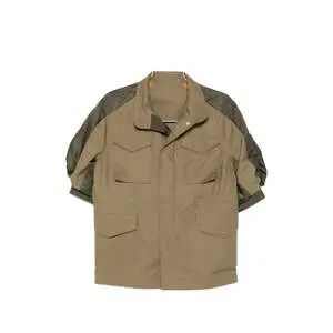 Sacai Jackets Military Jackets - Green