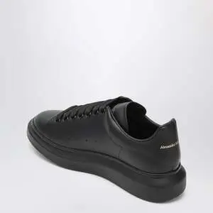 Alexander McQueen Oversized Leather Sneakers - Black