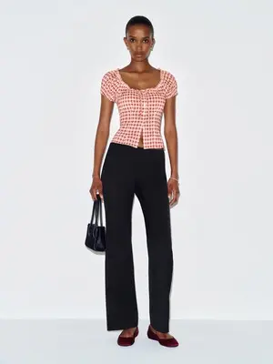 REFORMATION Adina Top - Red