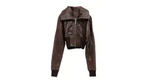 Rick Owens Dracuflight Cropped Bomber
