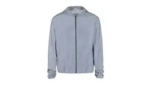 Givenchy Reflective Hooded Windbreaker - Light Blue