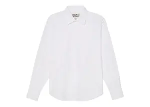 BAD BUNNY X Zara Regular Fit Poplin Shirt - White