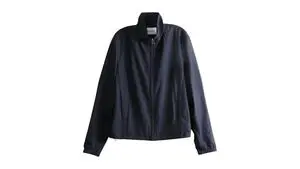 Givenchy Striped Zipped Blouson Jacket - Navy Blue